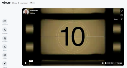 הטמעת סרטון vimeo במערכת - דפי נחיתה או פורטל קורסים - מרכז הידע של smoove